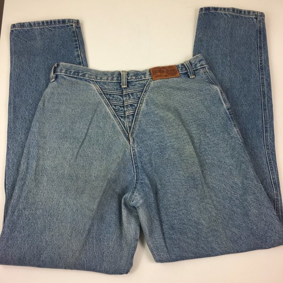 Vintage | Jeans | Vintage Western High Waist Jeans No Butt Pockets ...